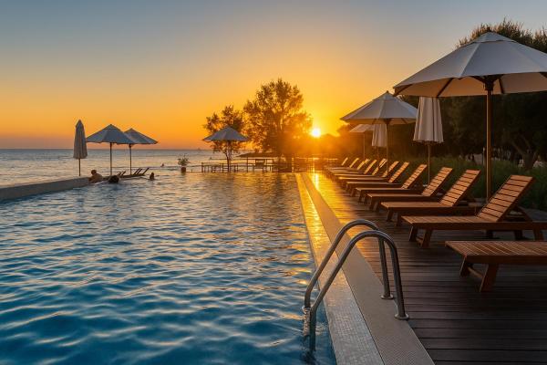 Sunny Resort Apartment With Seaview 1163 - Nin