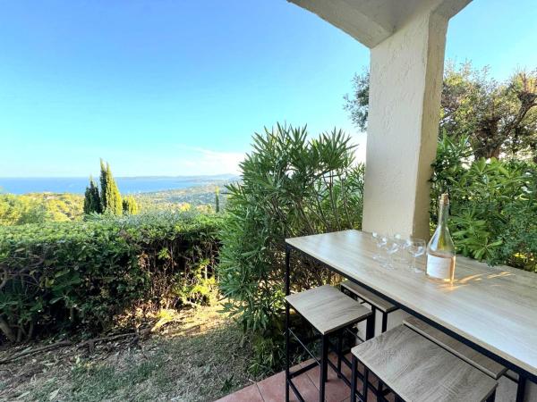 Studio 4pers - Clim - Piscine - Vue Mer - Roquebrune-sur-Argens