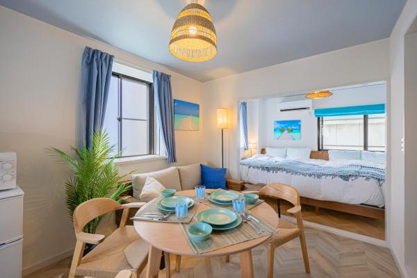 Lagoon Suite Ohana - 2 Serta Double Bed & Asian Resort Sofa, #205, 11 Minutes To Asakusa - Tokio