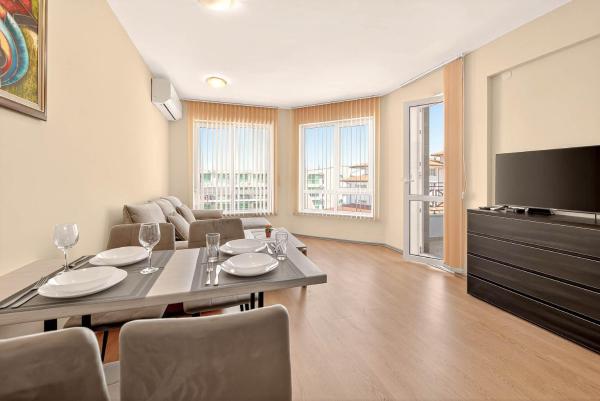 Апартамент Danili нов двустаен апартамент с басейн и паркомясто в гр Бяла - Obzor