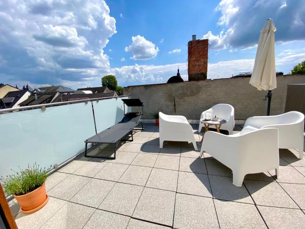 Kstay Apartments Penthouse Mit Parkplatz Zentral In Eltville - Bad Schwalbach