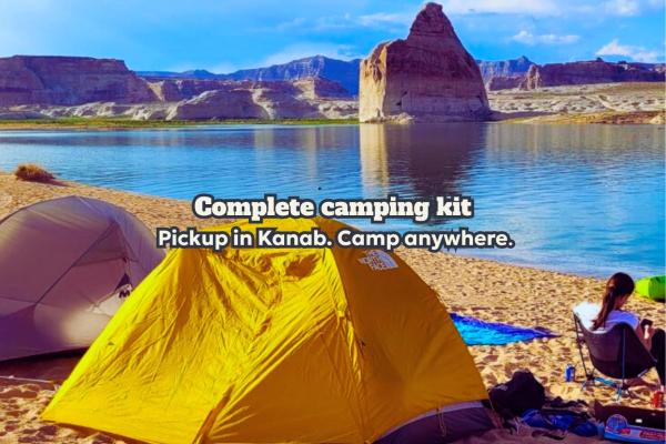 Campkit - Complete Camping Kit, Pickup In Kanab - Utah