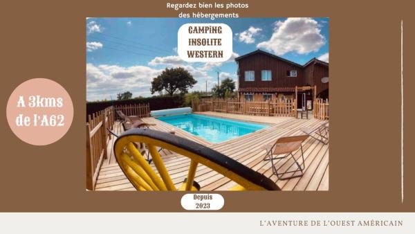 Camping Syl-vallée Western Village - Casteljaloux