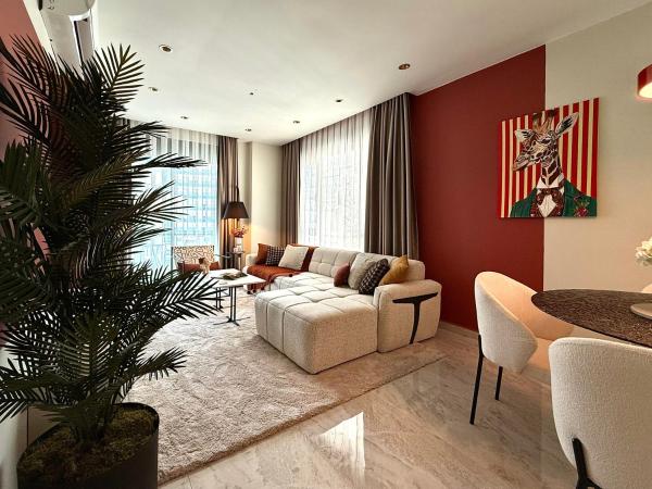 Qoople Excellence B55 Designer Duplex By The Sea - Alanya