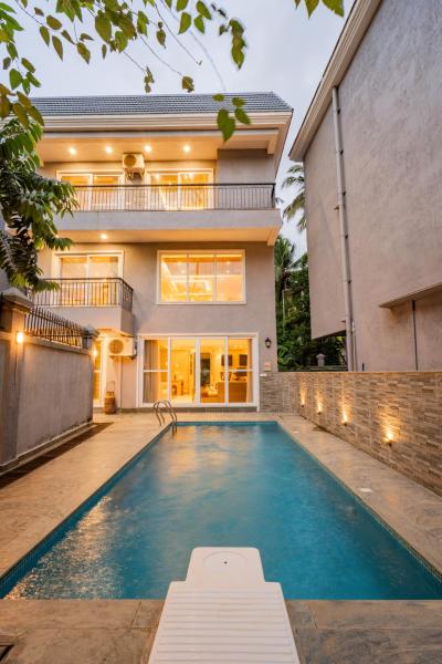 Elivaas Signature Solace Aquavista 5-bhk Villa With Private Pool, Lounge Area & Bar - Goa
