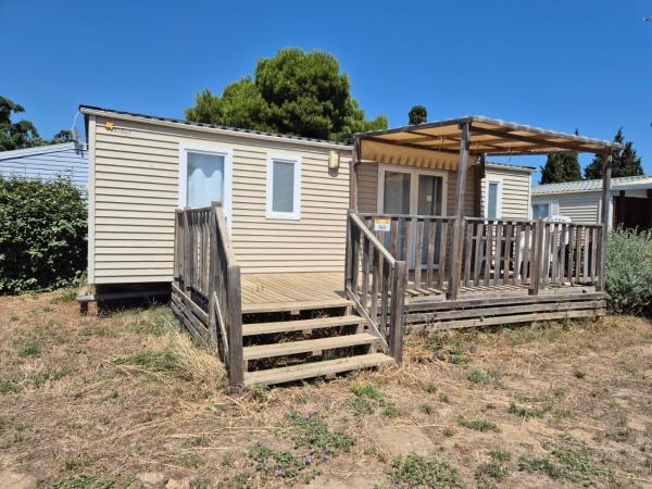Mobile Home Climatisé 2 Chambres Camping Novela - La Franqui