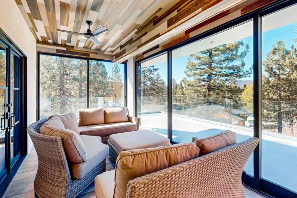 Hillside Hideaway ~ Dog-friendly Home With Wraparound Deck, Grill, Game Room, & Bar - Walk To Dining - Big Bear Lake, CA