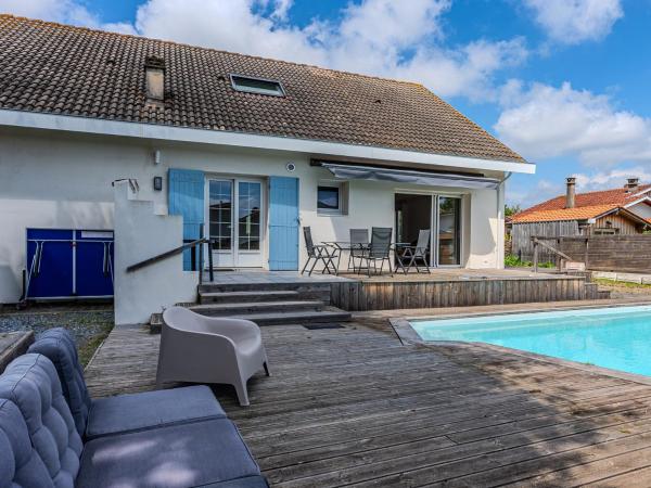 Biscarrosse: Maison 5 Chambres Avec Piscine Privée - Fr-1-521-258 - Biscarrosse
