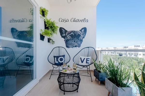 Chavela Selvanova 10min Beach,wifi 500mb,gym,pool - Playa del Carmen