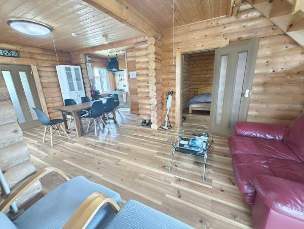 天然温泉付ログハウス ヴィレッジR 4名様まで同一料金 屋根付Bbq設備あり - Hokkaido