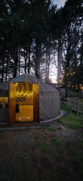 Yurt Pitch - Ty Grug Retreat - Fishguard
