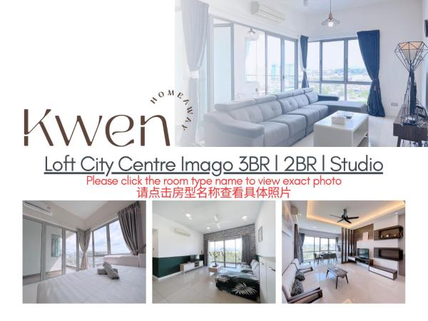 Kwen Loft - City Centre Imago 3br L 2br L Studio - Kota Kinabalu