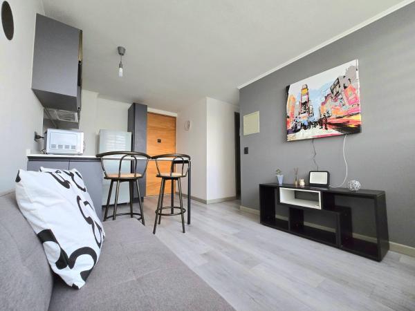 Moderno Apartamento Full Equipado, Estacionamiento Privado Y Cercano Al Metro - Puente Alto
