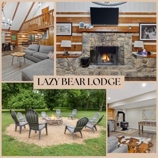 Riverfront Log Cabin Hot Tub, Mtn Views & Hottub - Strasburg, VA