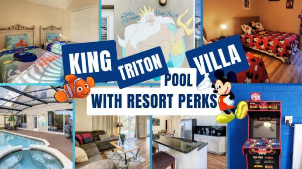 5br Disney Villa W Pool, Spa & Game Room - United States