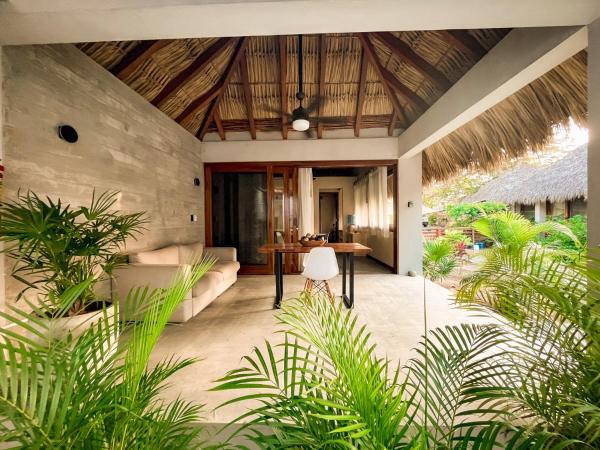 Villa Rincón Del Surf, 50m Spot Surf, Ac, Starlink, Alberca, Terraza, La Saladita - 미초아깐