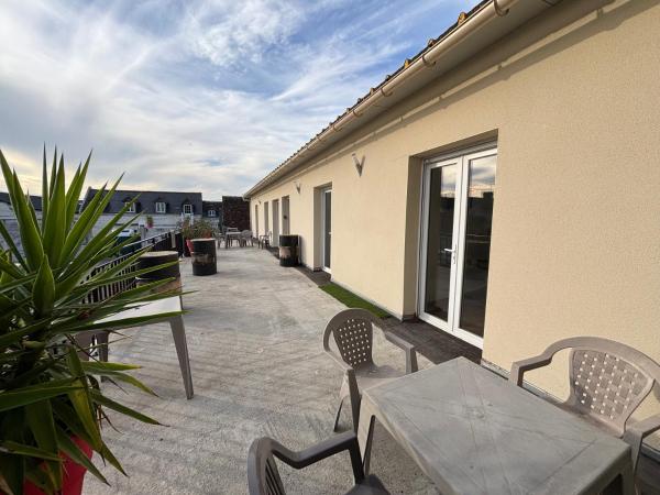 Appartement 10 Personnes Avec Terrasse à Vallères - Vallée de la Loire