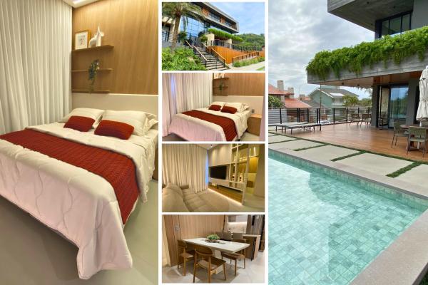 Studio Premium Torres-rs - Menos De 150m Do Mar - Smart Tv - Wifi - Churrasqueira - Ar Condicionado - Piscina - Garagem Para 01 Carro - Aceita Pet - Torres, Brasil