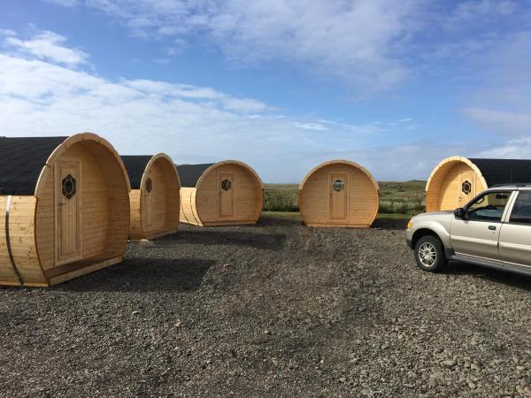 Framtid Camping Lodging Barrels - Island