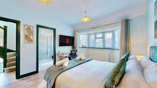 Modern 5 Bed Home By Wembley Stadium Sleeps 11 And Free Parking - Harrow