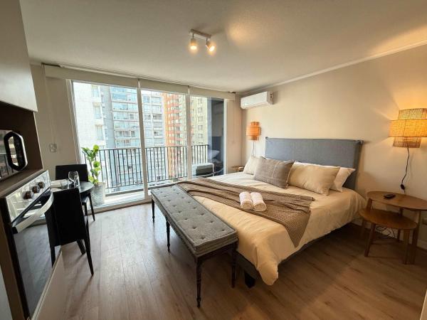 Hom I Studio A Pasos Cerro Santa Lucia 2pax Stgo - Santiago