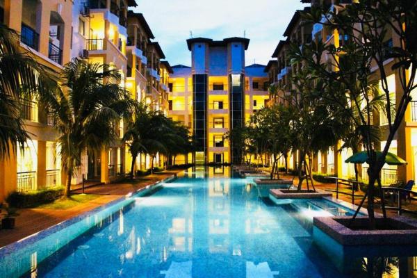 Desaru Beach Luxury Suites Pool View 3pax E1 - Bandar Penawar
