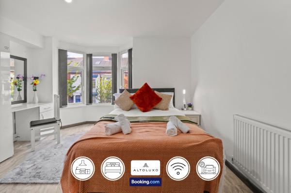 Stadium Suite Central 7 Bed Luxury Guest House By Altoluxo Short Lets Serviced Accommodation With Free Wifi & Parking - レスター