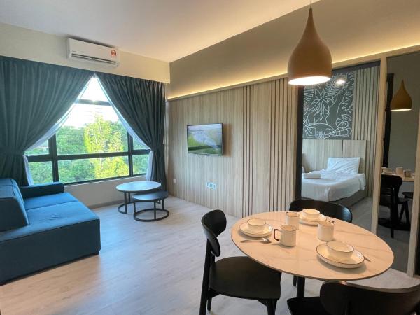 市中心海景爆款 步行到码头夜市 Jesselton Quay高楼层公超赞自助入住 Top Seaview Pick In Town Walk To Jetty & Night Market High-floor Condo Easy Self Check In - Sabah