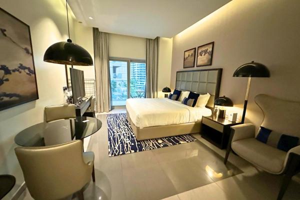 Stunning Burj Views Studio Mins To Dubai Mall 603 - Dubái