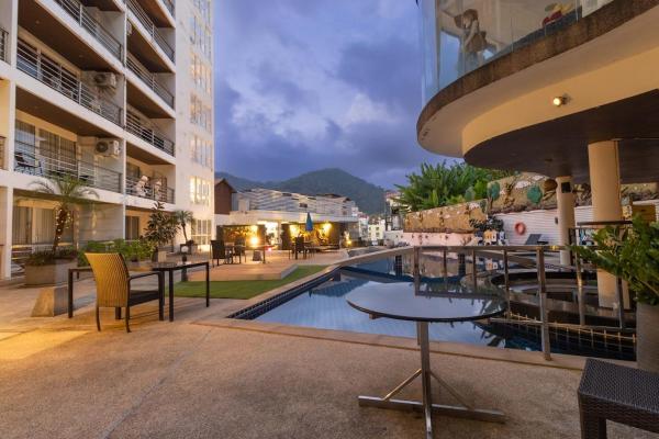 C229 1br Studio Sea View 850m To Beach Gym - Patong Beach