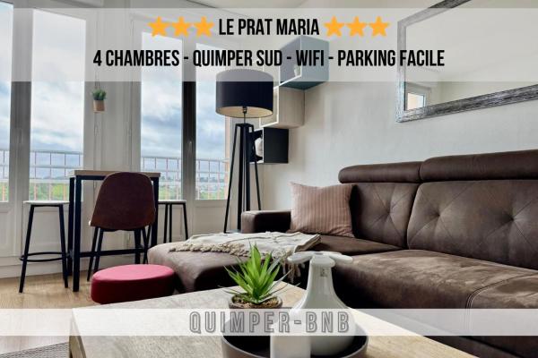 Beautiful Four Bedroom Apartment In Quimper Sud - Quimper