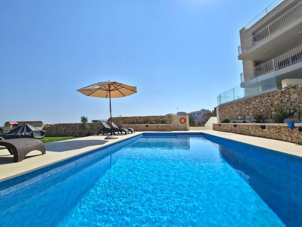 Gozo Getaway - Large Pool Apartment, 10 Mins To Xaghra Square - Malta