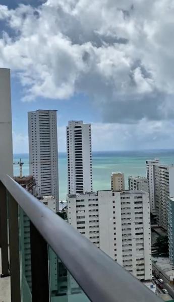 Flat Confortável Com Piscina, Recepção 24h, Cozinha E Rooftop Em Boa Viagem - Boa Viagem