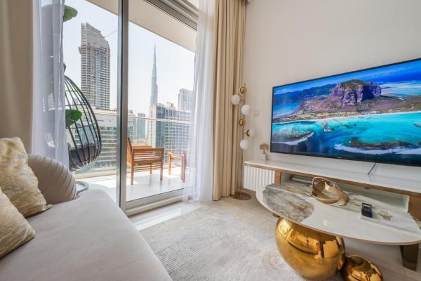 Wohnung Mit Blick Auf Den Burj Khalifa Im Stadtzentrum Von Dubai - دبي