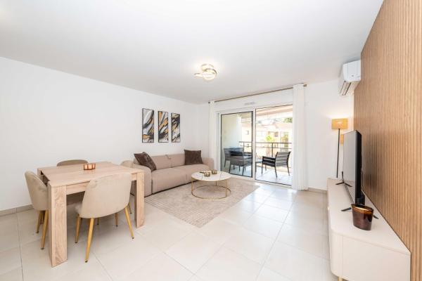 Modern 1 Bedroom Flat 2 Terraces Parking Cannes - Cannes
