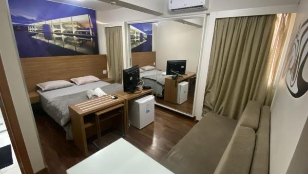 Uh 1205- 3 Pessoas E Garagem S4 Hotel - Taguatinga