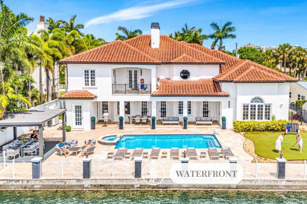 Waterfront Luxury Villa Heated Pool With Afternoon Sun Coral Key - Fort Lauderdale