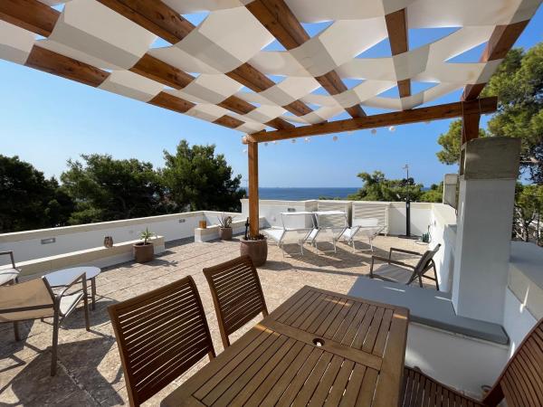 Pinetamare Azur - Panoramic Rooftop Villa Apartment Porto Selvaggio - Nardò