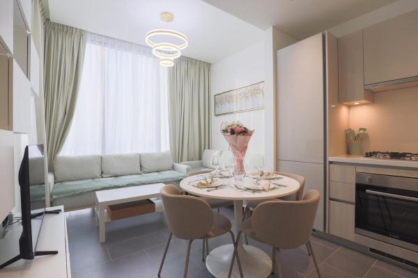 Gracious 1br In The Crest, Sobha Hartland - Dubai Airport (DXB) 