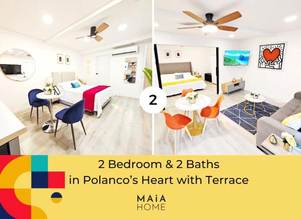 Cool 2br In Polanco - 2 Baths, Ac & Terrace - Ciudad de México