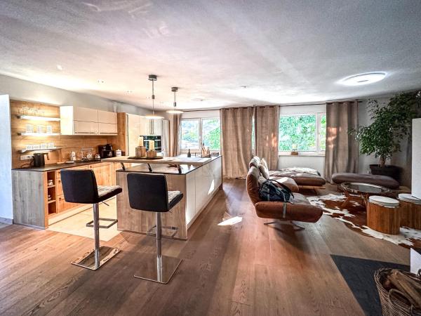 Wolke 7, Luxus Apartment, Kingsizebett, Kamin, Terrasse Mit Grill, Garten - Kiefersfelden