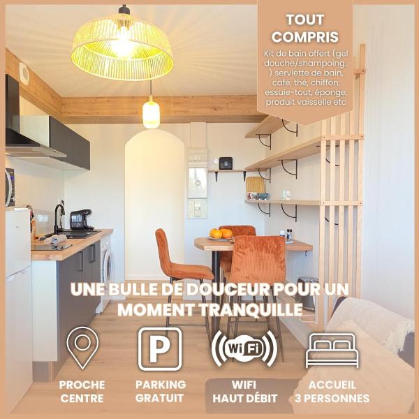 Le Velours, Cosy & Raffiné Avec Parking - Saint-Brieuc