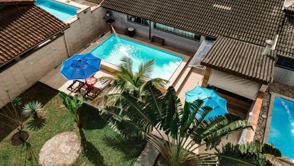 Piscina, Praia, Mar Ar Cond Muita Natureza E Wi-fi 48 - Caraguatatuba