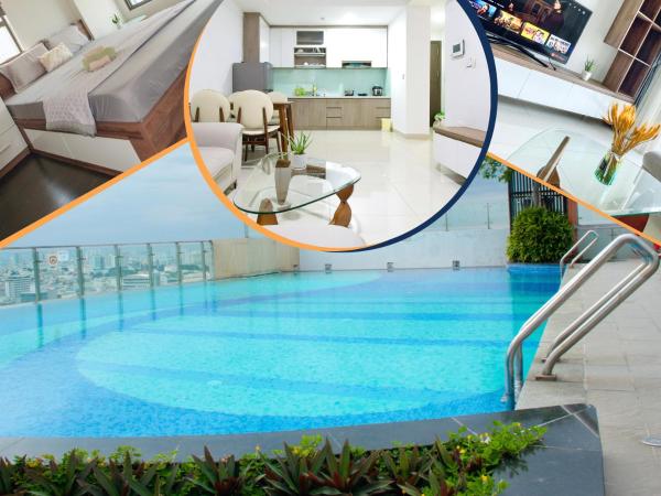 Vip-botanica Premier Apt -Super Airy Corner Apartment-gym & Pool Free-near Airport-luxury - Hô Chi Minh-Ville