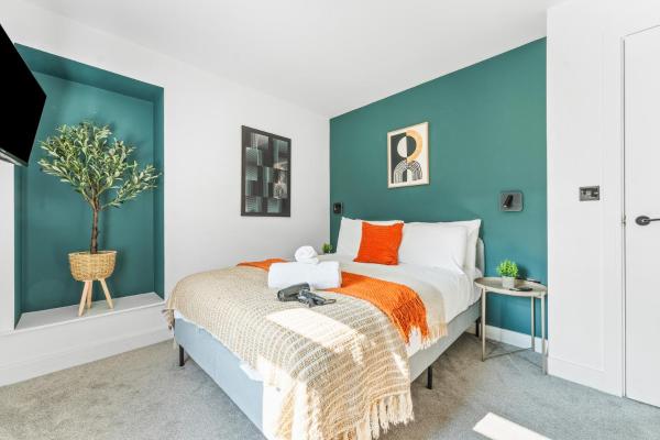 Boho Vista Stylish Central1br Flat In Cardiff Bay - Barry