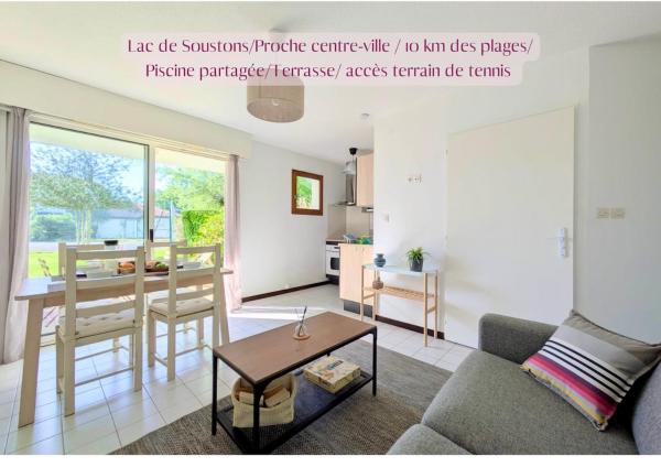 T2 Near Lake,pool,terrace - Soustons