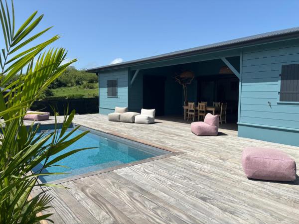 Salty Lodge Villa 3 Chambres Piscine Bora - Pointe Faula - Martinique