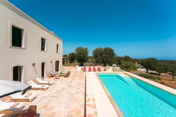 Helloapulia Casina Menga - Panoramic Sea View Villa With Private Pool Monopoli - Monopoli