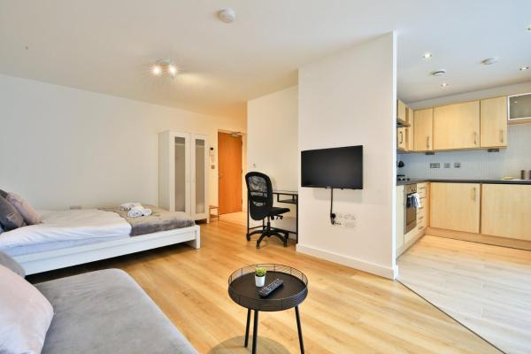 Modern & Bright Central Swansea Studio - Swansea