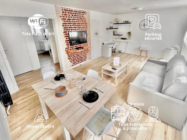 Grand T2 Au Rdc Hyper Centre Navette Et Sauna En Option - Beauvais